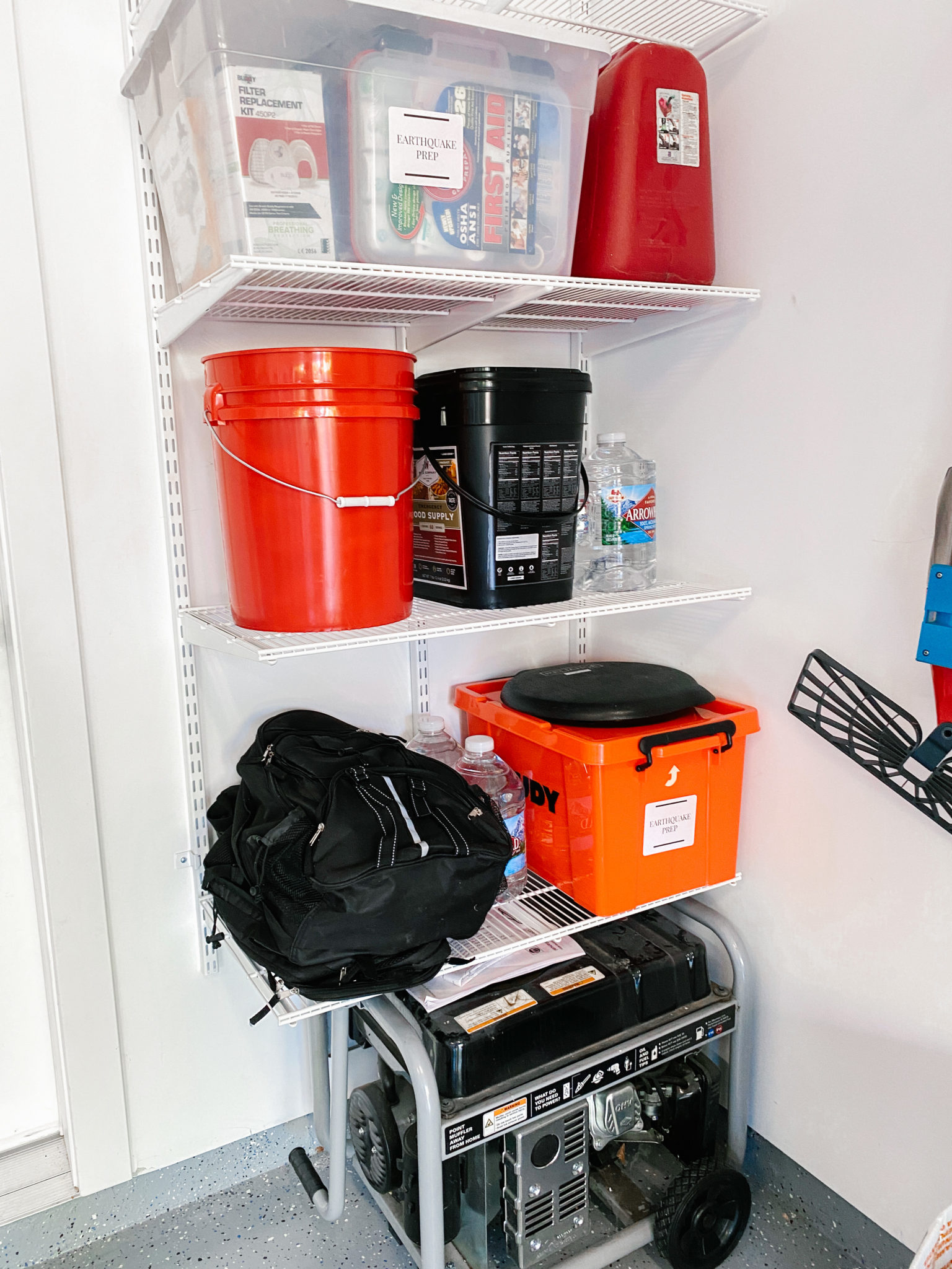 Our Garage, Home Gym + Emergency Storage - Ali Manno (Fedotowsky)